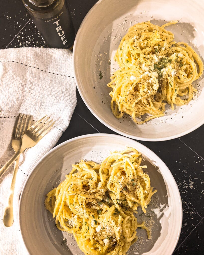 6 Ingredient Truffle Pasta Thebuttababe 6 Ingredient Truffle Pasta Thebuttababe