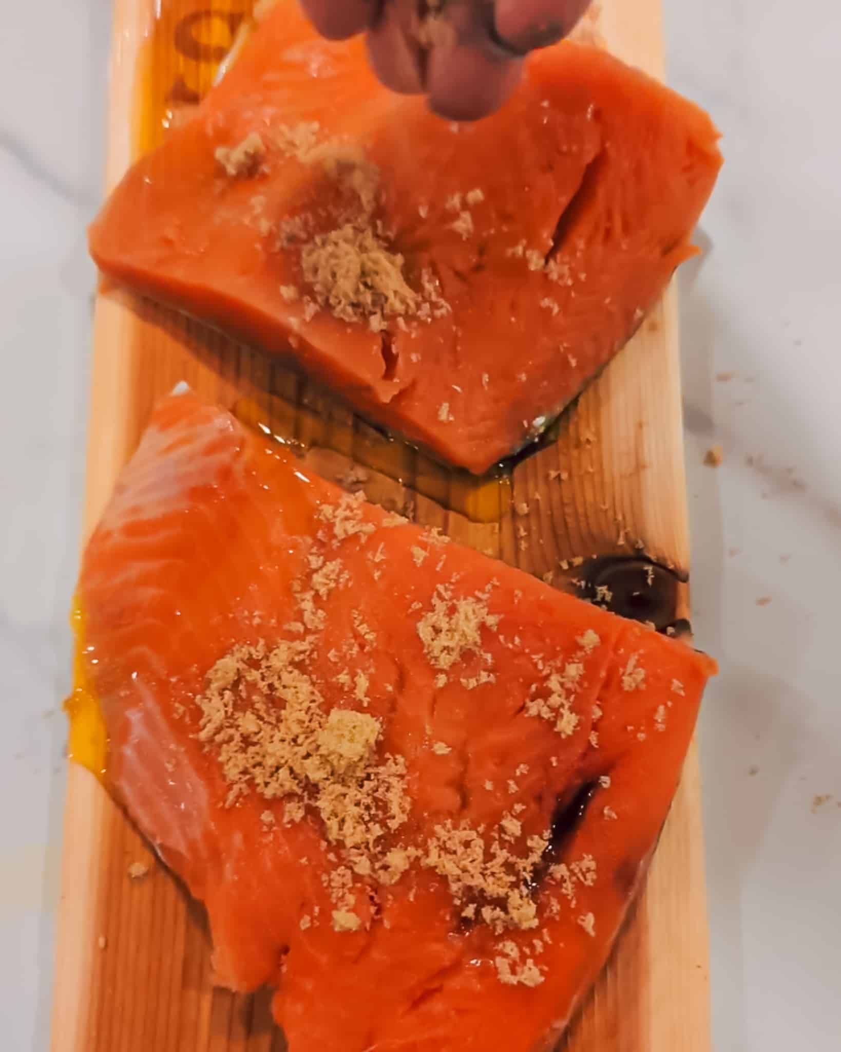 Oven Baked Cedar Plank Salmon - thebuttababe.com